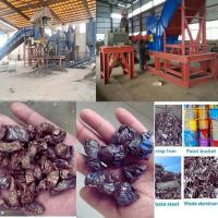 China Automatic Scrap Aluminum Can Hammer Mill Shredder Metal Crusher 680-750 R/M 1.5-25 T/H for sale