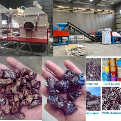 China Scrap Metal Hammer Crusher MC600x400 4.5-10 Tons Heavy Duty Shredder for sale