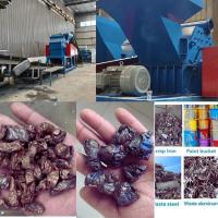 China MCJ-1000 Scrap Metal Hammer Crusher 75-110kw Heavy Duty for Aluminum Tube Iron Rod for sale