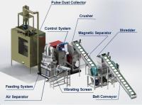 China Air Separation Method Copper Wire Recycling Machine 800-1000kg/H for Initial Payment for sale