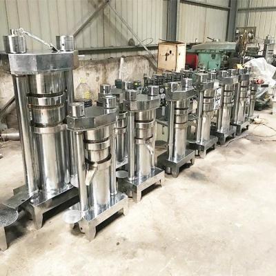 China Hydraulic Cold Hot Oil Press Machine 20-100kg/h for Edible Seed Almond Sesame for sale