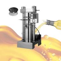 China Hydraulic Oil Press Machine 20-100kg/h for Sunflower Soybean Olive Refining for sale