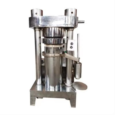 China Hydraulic Oil Press Machine 20-100kg/h for Sunflower Soybean Olive Vegetable Oil Production for sale