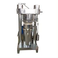 China Hydraulic Sesame Oil Press Machine 1-15kg Batch 8-12 Min Cycle Edible Oil Refining for sale