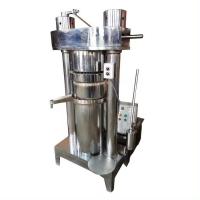 China Hydraulic Sesame Oil Press Machine 1-15kg Batch 8-12 Min Cycle Edible Oil Refining for sale