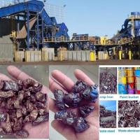 China Electric Drive Industrial 1600 Model Waste Steel Metal Iron Aluminum Shredder Machine 8-10 tph for sale