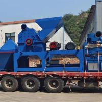China Electric Drive Industrial 1600 Model Waste Steel Metal Iron Aluminum Shredder Machine 8-10 tph for sale