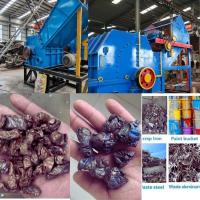 China High Safety Metal Shredder Steel Scrap Crusher Machine 5800x2700x5000mm 8-10 tph for sale