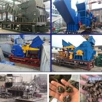 China Industrial Metal Shredder 1000mm Rotor Scrap Steel Aluminum Crusher Recycling Machine 1.5-3 TPH for sale