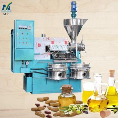China MCO-100 Commercial Oil Press Machine 150-250kg/h Electric Screw Oil Expeller for Business for sale