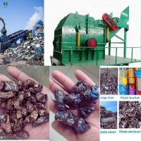 China Scrap Metal Crusher Machine 1.5-25 tph for Recycling Steel Iron Aluminum for sale