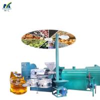 China Screw Oil Press Machine 80-550kg/h Cold Pressed Oil Extraction for Sunflower Cooking for sale