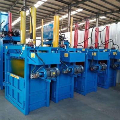 China 20 Ton Hydraulic Vertical Baler for Wool Waste Plastic Film Recycling 20T for sale