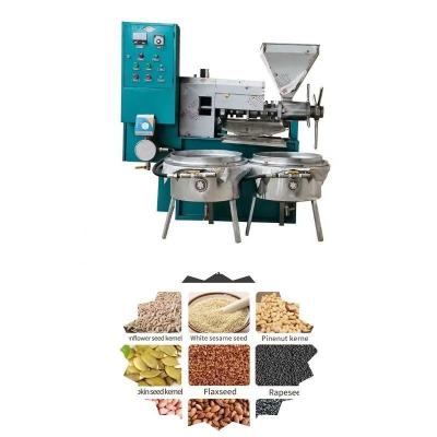 China Multifunctional Screw Oil Press Machine 80-550kg/h for Sunflower Mustard Seeds for sale