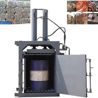 China Vertical Hydraulic Pressing Baler 10-200T for Waste Crop Straw and Recycling Baling Machine for sale