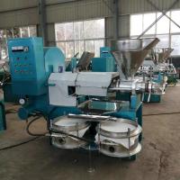 China Multifunctional Screw Oil Press Machine 80-550kg/h Cold Hot Oil Extraction for Fish Nuts Seeds for sale