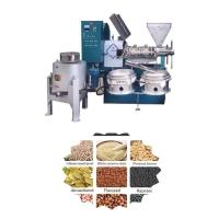 China Cold Pressed Olive Oil Extraction Machine Screw Oil Press 80-550kg/h Automatic for sale