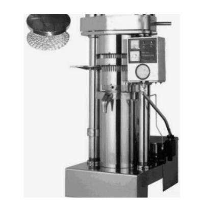 China Hydraulic Cold Hot Pressing Machine 1.1-3kw for Sesame Oil Extraction 20-100kg per Hour for sale
