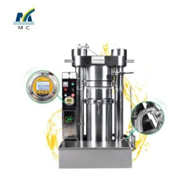 China Hydraulic Sunflower Seed Oil Extraction Machine 20-100kg/h High Oil Yield for sale