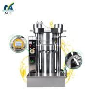 China Industrial Hydraulic Oil Press Machine for Perilla Seeds 20-100kg/h Capacity for sale