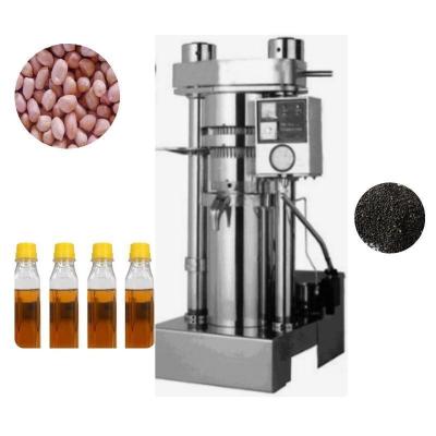 China Hydraulic Cold Oil Press Machine for Mustard Seed 20-100kg/h Capacity for sale