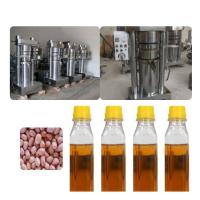 China Hydraulic Cold Pressed Cottonseed Oil Press Machine 1-15kg per Batch 8-12 Minutes for sale
