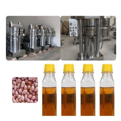 China Hydraulic Cold Pressed Cottonseed Oil Press Machine 1-15kg per Batch 8-12 Minutes for sale