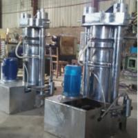 China Large Capacity Hydraulic Oil Press 1-15kg per Batch for Peanut Sesame Sunflower Seed for sale