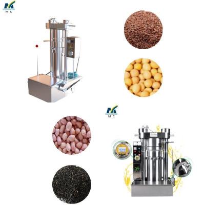 China Hydraulic Cold Press Oil Machine 1-15kg per Batch Palm Oil Extraction 8-12min Cycle for sale