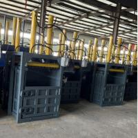 China 30 Ton Hydraulic Vertical Baling Press Machine for Used Clothing Straw Stalk for sale