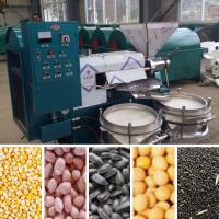 China Screw Oil Press Machine 80-550kg/h Multifunctional Spiral Oil Expeller for Sesame Peanut Soybean for sale