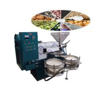 China Screw Oil Press Machine 80-550kg/h Multifunctional Spiral Oil Expeller for Sesame Peanut Soybean for sale