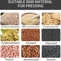 China Screw Oil Press Machine 80-550kg/h Multifunctional Spiral Oil Expeller for Sesame Peanut Soybean for sale