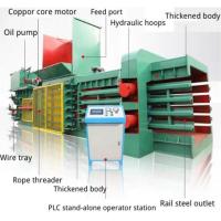 China Hydraulic Horizontal Full Waste Left Materials Plastic Baler for Recycling Full Payment for sale