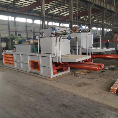 China Customization Lower Hydraulic Press Machine for Horizontal Waste Paper Scraps Cloth Baler for sale