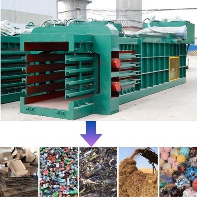 China High Capacity Horizontal Hydraulic Waste Cardboard Press Baler for Customized Needs for sale