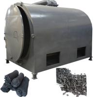 China Biomass Carbonization Furnace 1200kg per Day Rice Husk Bamboo Biochar Making Machine for sale
