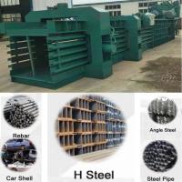 China Horizontal Hydraulic Single Chamber Vacuum Aluminum Can Baler 80-220T for sale