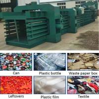 China Horizontal Hydraulic Single Chamber Vacuum Aluminum Can Baler 80-220T for sale