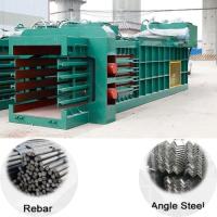 China Horizontal Hydraulic Single Chamber Vacuum Aluminum Can Baler 80-220T for sale