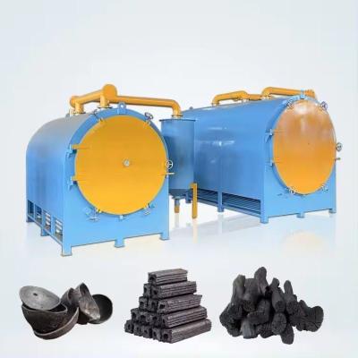 China Biomass Charcoal Carbonization Furnace 3000 kg Capacity High Efficiency Anoxic Carbonization for Briquette Charcoal for sale