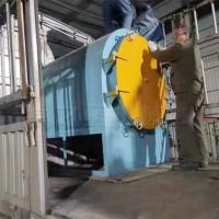 China Biomass Charcoal Carbonization Furnace 3000 kg Capacity High Efficiency Anoxic Carbonization for Briquette Charcoal for sale