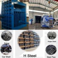 China Horizontal Hydraulic Scrap Baler 120T for Waste LDPE Film Baling Press Machine for sale