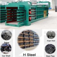 China Horizontal Hydraulic Wool Baler Machine 80-220 Ton Baling Press for Textiles for sale