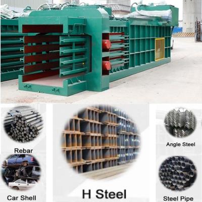 China Horizontal Hydraulic Waste Textile Baling Machine 80-220T Compress Baler for Recycling for sale