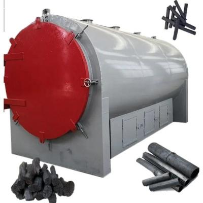 China Smokeless Biomass Carbonization Furnace 1200kg per Day Continuous Charcoal Making Machine for sale