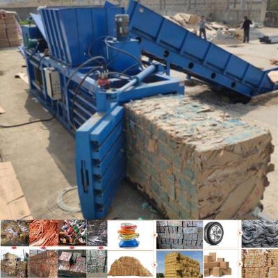 China Horizontal Hydraulic Baler 80-220 Ton Agricultural Waste Straw Baling Press Machine for sale