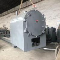 China Biomass Pyrolysis Carbonization Furnace 1200kg 24H Wood Chips Palm Shell Charcoal Machine for sale