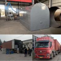 China Small Corncob Log Charcoal Production Equipment with Economical Carbonization Process for sale