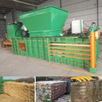 China Fully Automatic Horizontal Hydraulic Tobacco Baling Machine 100 Kn for Cartons and Wood for sale